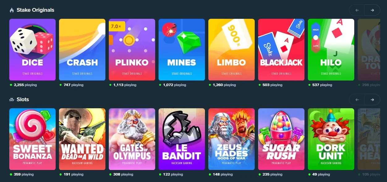 Stake Canada Casino Games → Explore Stake Games (2024)